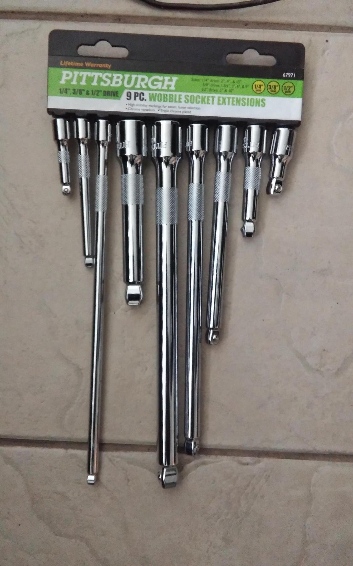 Juego De Extensión Para Dados 9 Piezas - Herramientas - Cubillas Tools