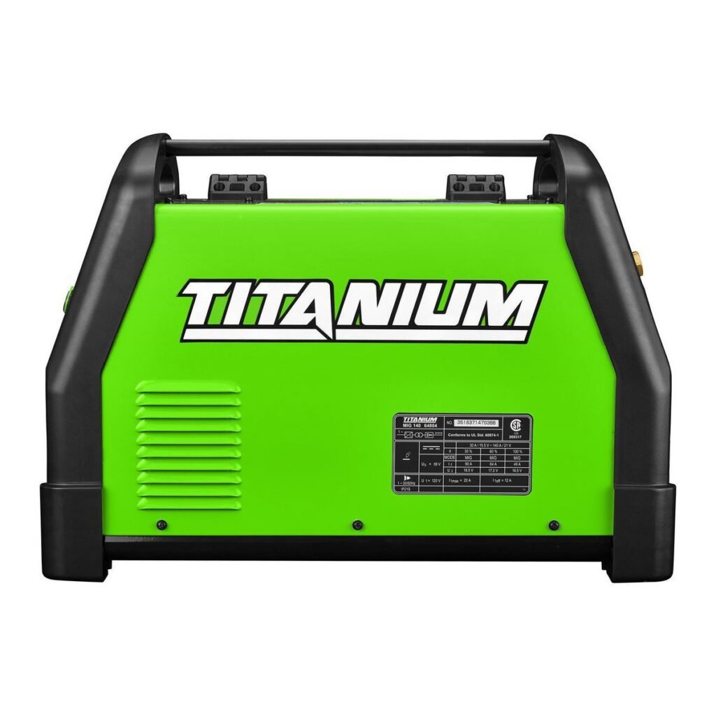 Soldadora Professional Mig 140 Entrada 120 Volts Titanium ...