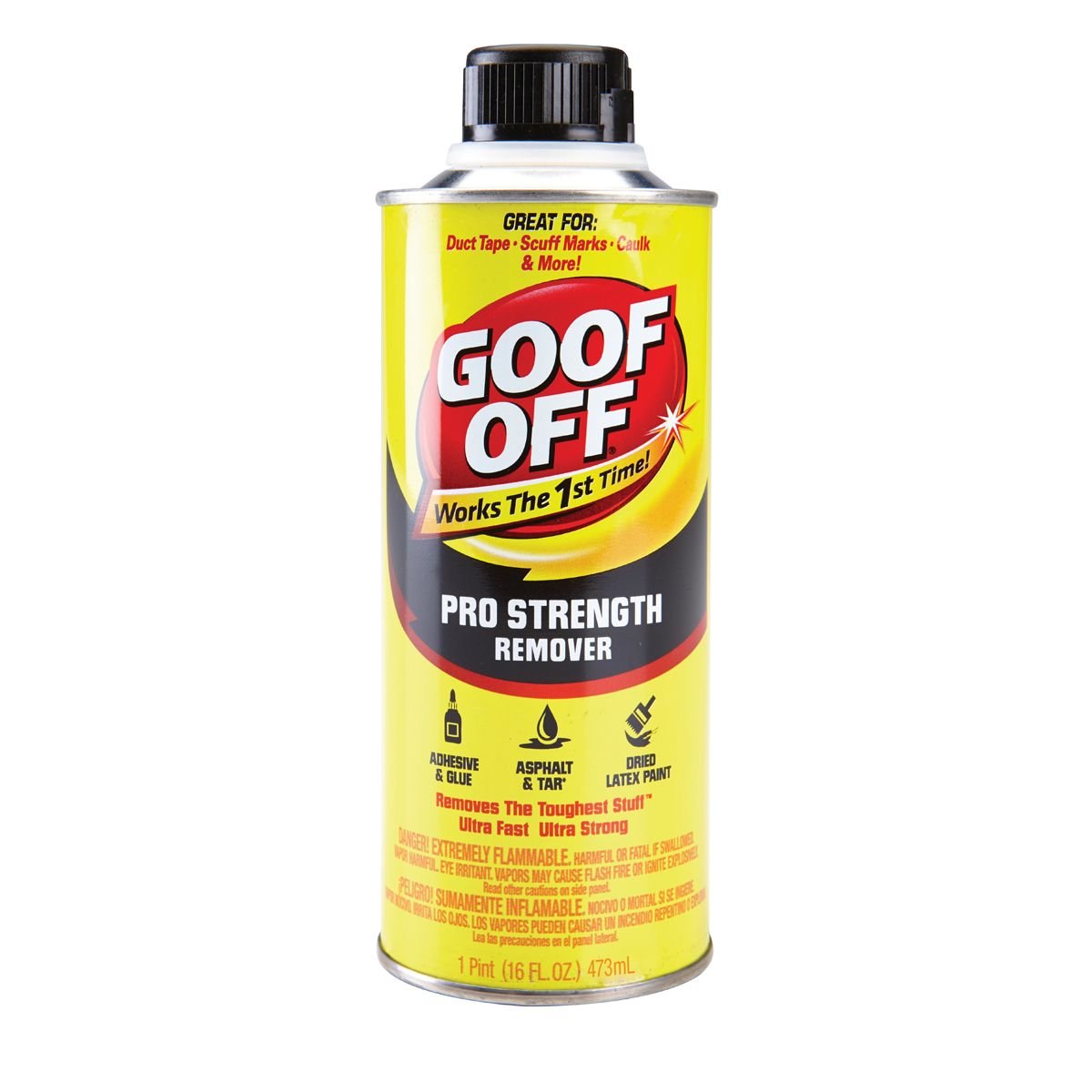 Removedor profesional potente Goof Off de 473 ml - Herramientas ...